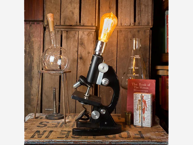 Vintage Light - Microscope LED Lamp - Upswitch – Holy Funk