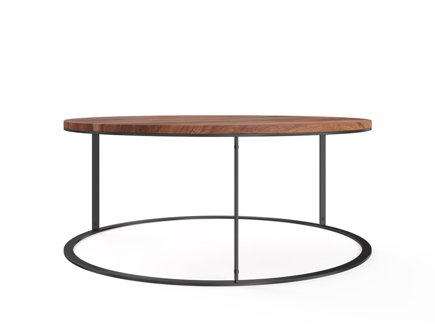 Ava round coffee table made from Acacia wood - Holy Funk