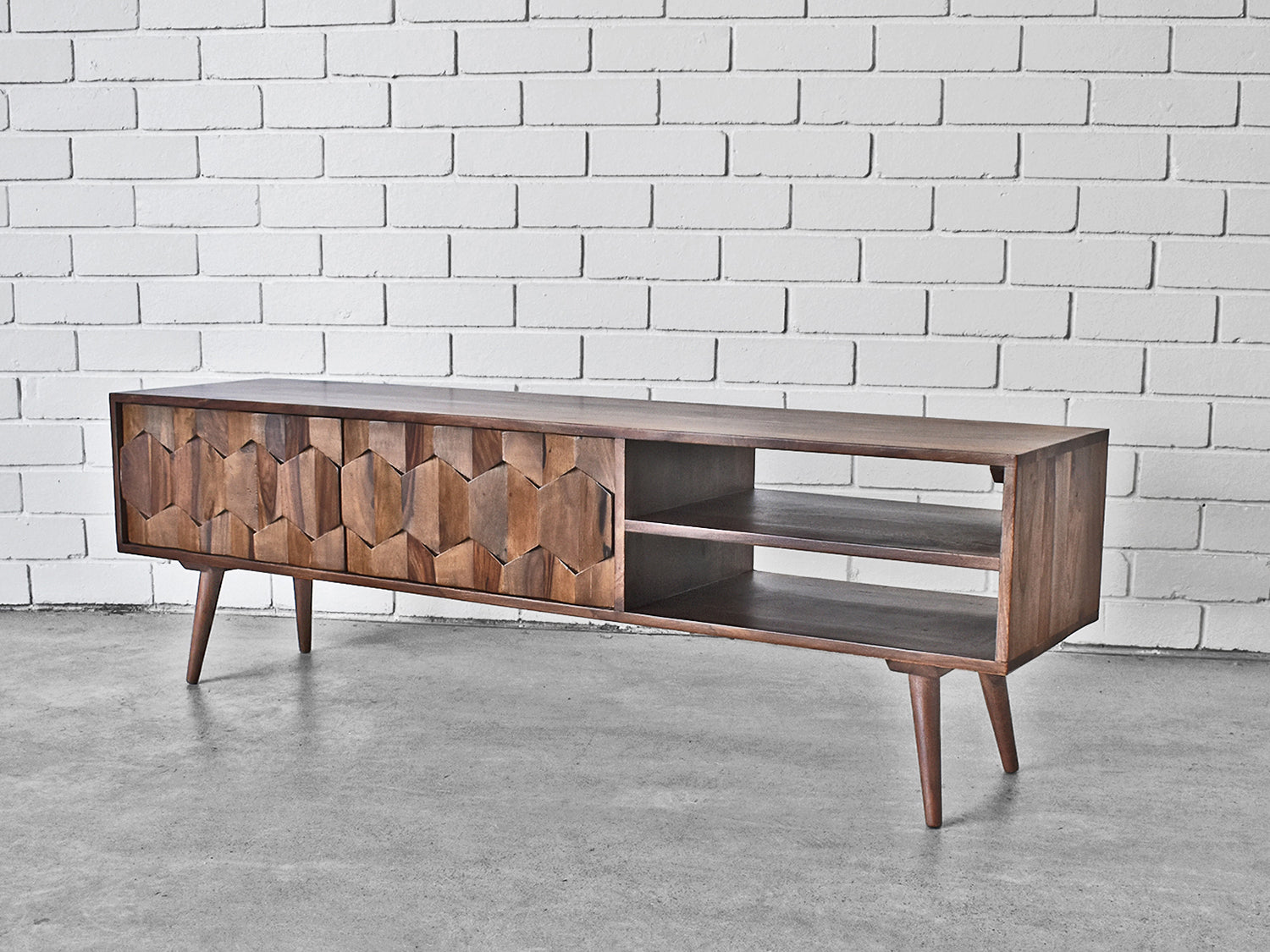 Oslo Mid Century Modern Entertainment Unit – Holy Funk