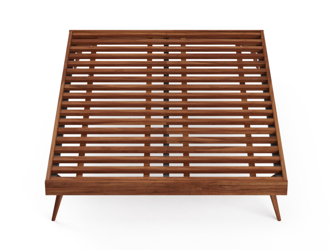 Mid-Century style Queen size bed base - Holy Funk