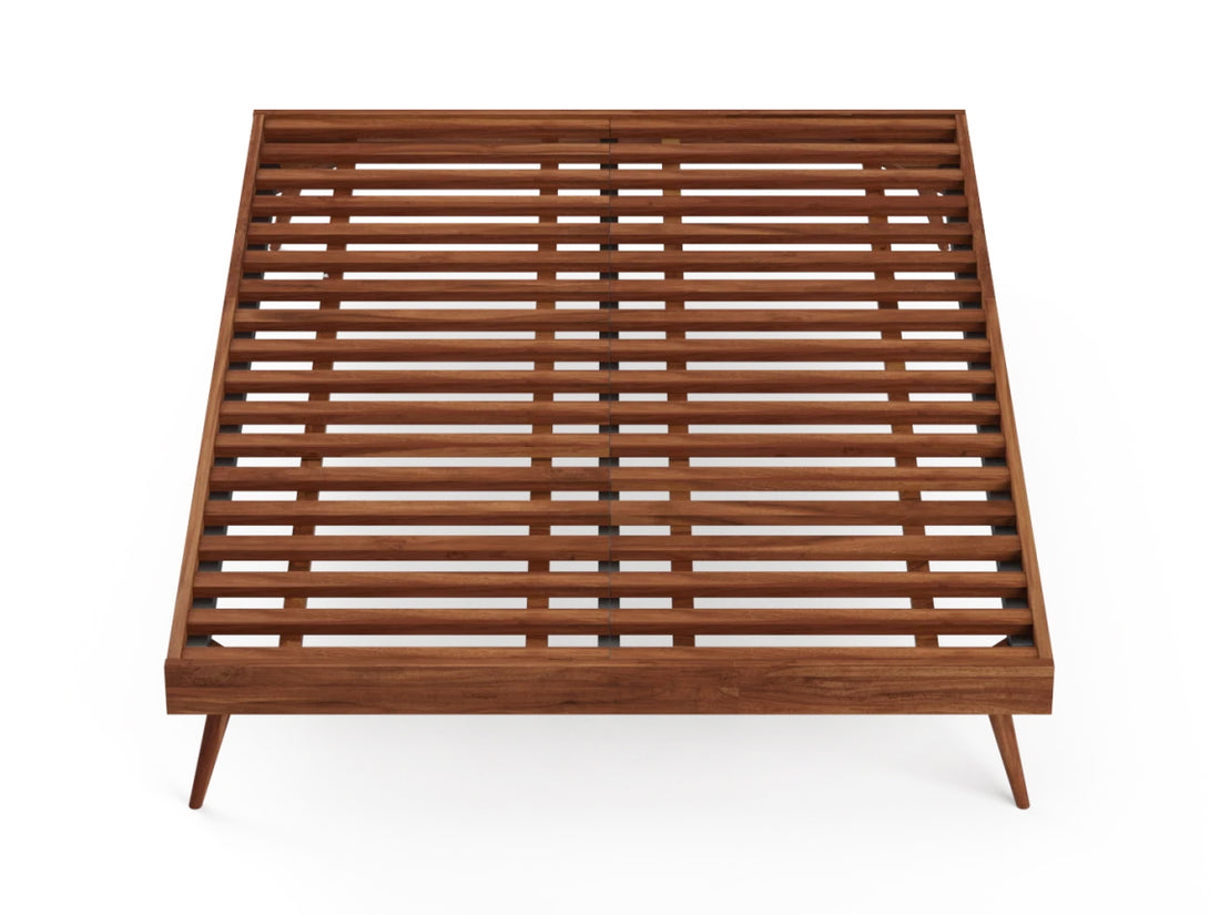 Mid-Century style Queen size bed base - Holy Funk