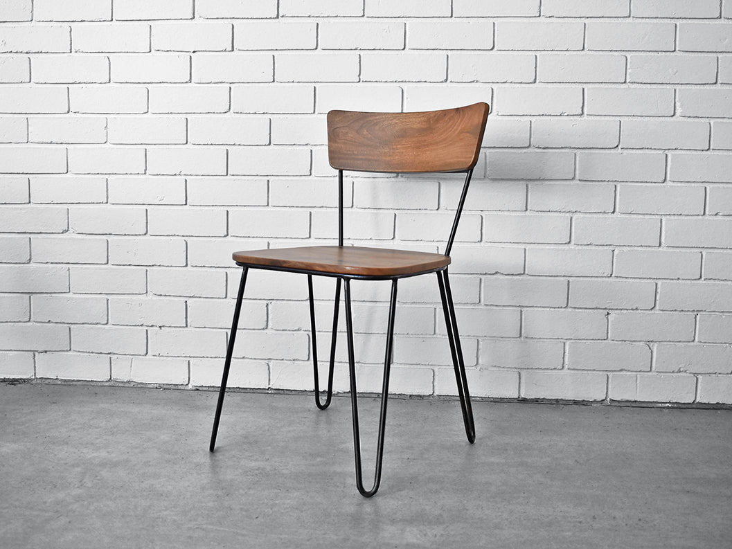 Hairpin Leg Chair - Wooden Dining Chair – Holy Funk