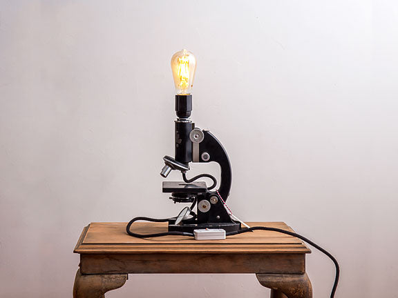 Vintage Light - Microscope LED Lamp - Upswitch – Holy Funk